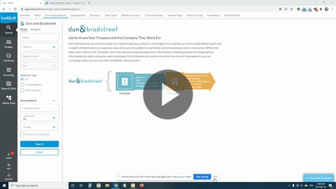 Dun and Bradstreet List Building Video