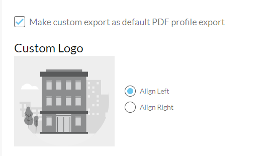 Custom Profile Exports