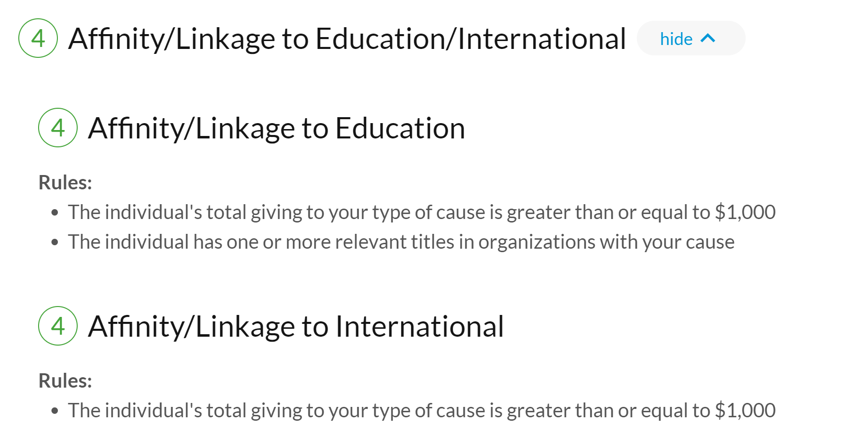 iWave Affinity Guide