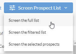 Prospect Lists