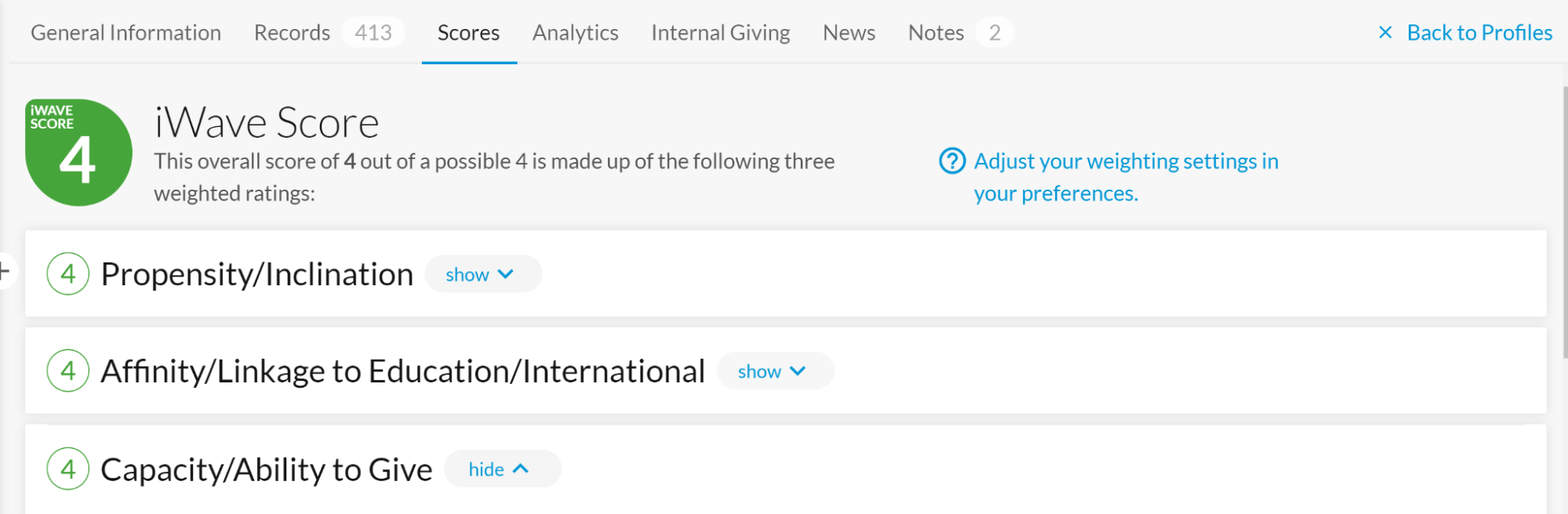 iWave Affinity Guide