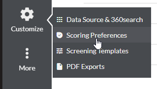 Customizing your Score